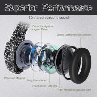 China USB 3.5mm LED Gaming Headphones With 40mm Speaker Waterproof IPX-3 For PS5 Xbox for sale