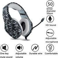 China PS4 PS5 Xbox PC Onikuma F9 Wired Gaming Headset With 50mm Driver Microphone RGB Light for sale
