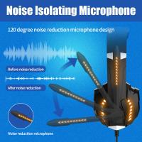 China Free Shipping 3.5mm PS5 7.1 USB RGB Gaming Headset Over Ear With Mic For Xbox for sale