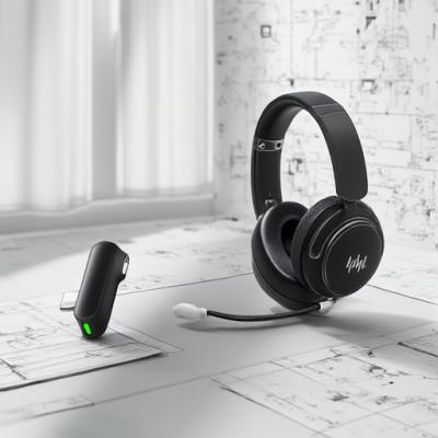 China 280g Over Ear Wireless Gaming Headsets Immersive Audio Bluetooth Gaming Headset for sale