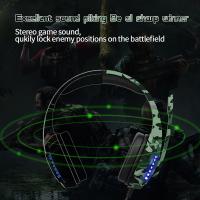 China 7.1 Gamer Wired PC Gaming Headphones With Mic Light Up For Xbox One Volume Control for sale