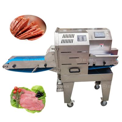 China Stainless Steel Meat Cutter for Restaurant Bacon Sausage Beef Cooked Meat Processing for sale