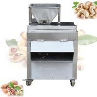 China Nuts Slicing Machine for Almond Nutlet Pip Cutting Raw Material Nuts Voltage 380v for sale