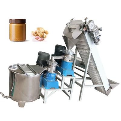 China Full Automatic Sesame Tahini Production Line with Peanut Butter Grinding Mill Machine for sale