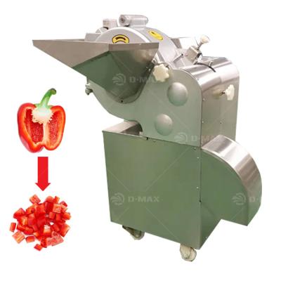 China Double Heads Vegetable Cutting Machine for Fruits Vegetables Slicing and Dicing for sale