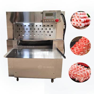 China Beef Pork Chicken Duck Breast Meat Cutting Machine with Adjustable Cutting Thickness for sale