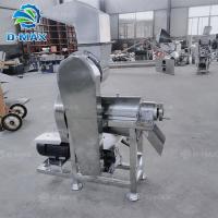 China 380v 2.25kw Voltage Spiral Crushed Fruit Juicer Machine for Cucumber Spiral Juicing for sale