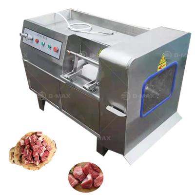 China Customizable Voltage 220v/380v Meat Cube Cutter for Frozen Beef and Chicken Cutting for sale