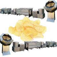 China 1580*850*800mm Commercial Potato Chips Production Line Snacks Sweet Crisps Making Machine for sale