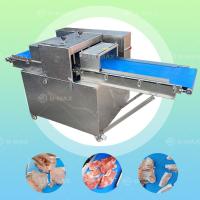 China Easy Operation Industrial Round Blade Slicer for Beef Pork Chicken Duck Breast Meat for sale