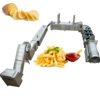 China Fast Production Semi Automatic French Fries Production Line for Snack Processing for sale