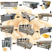 China French Fries Production Line Good Performance Frozen Potato Chips Making Machine for sale