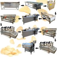 China Automatic Line Big Capacity French Fries Potato Chips Processing Line with Excellent for sale