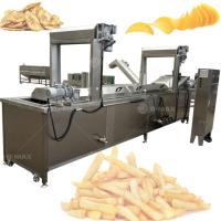 China Potato Crisp Processing Equipment for Fried French Fries Production Line Snacks for sale