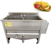 China Falafel Frying Machine for Industrial Deep Fryer of Banana Plantain and Potato Chips for sale