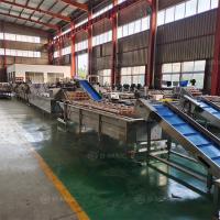 China Commercial Cleaning Cutting Packing Machine Production Line for Fruits and Vegetables for sale