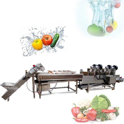 China Food Beverage Bell Pepper and Mango Grading Cleaning Production Line for sale