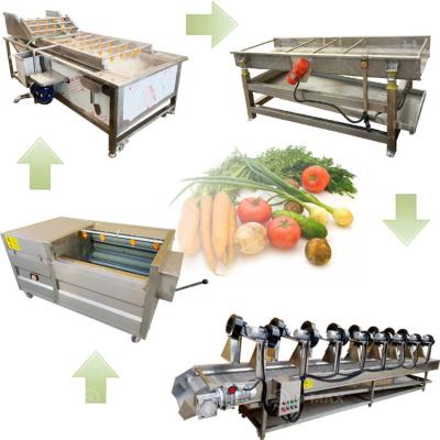 China Water Bubble Washing Type Big Capacity Yams Cassava Radish Peeling and Washing Machine for Food Handling for sale