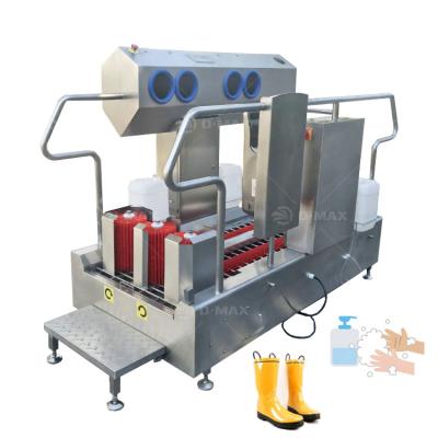China Boot Washer Machine Hand Sanitizing Tripod Turnstile Gate Hygiene Station With Sole for sale