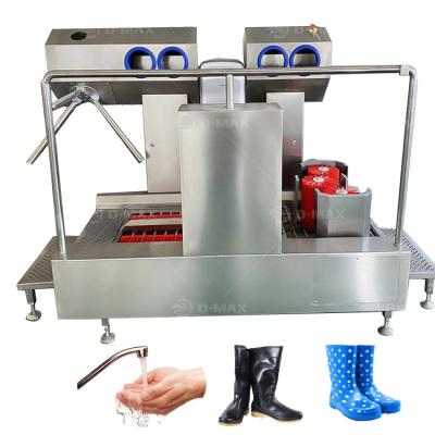 China Industrial Hygiene Boot Washer and Hand Washing Cleaning Machine for Critical Cleaning for sale