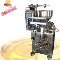 China Chili Honey Liquid Tomato Paste Sauce Ketchup Stick Sachet Packet Filling Packing Machine for sale