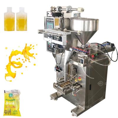 China Fruit Juice Drinks Shampoo Cooking Oil Tomato Paste Stick Vertical Liquid Packing Machine for sale