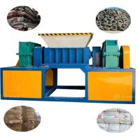 China Double Shaft Pet Bottle Grinding for Environment-friendly Multipurpose Tire Shredder for sale