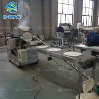 China 380v Good Feedback Round Samosa Pastry Thin Rice Dough Skin Egg Spring Roll Flour Sheet Making Machine for sale