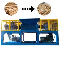 China Recycling Metal and Garbage with 1200KG Weight Double Shaft Plastic Shredder Machine for sale