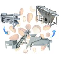 China Suitable for Nuts Peanut Almond Chestnut Walnut Hazelnut Almond Shelling Processing Line for sale