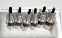 China 2 Pcs Piezoelectric Ceramic Transducer For Homogenizing / Dispersing Machine for sale