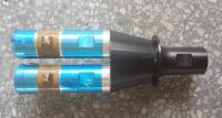 China Double Horn Ultrasonic Welding Transducer 60mm Ceramic Disc 4200W 15kHz for sale