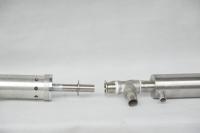 China Flow Chamber Ultrasonic Sonochemistry 20 kHz 1000W for Liquid-Liquid Dispersion for sale