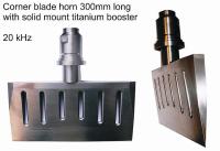China 300mm Ultrasonic Food Slicer 20kHz 800W with Titanium Blade and Booster for sale