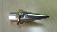 China Cone Type Ultrasonic Welding Transducer 21-23 kHz 500W for Cutting Machine for sale
