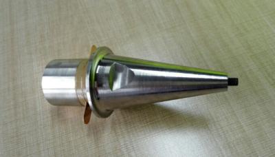 China Cone Type Ultrasonic Welding Transducer 21-23 kHz 500W for Cutting Machine for sale