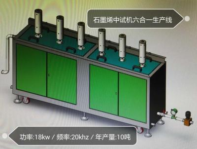 China 20 kHz 3000 Watt Industrial Ultrasonic Sonochemistry System 30 L/min Capacity for Graphene Dispersion for sale