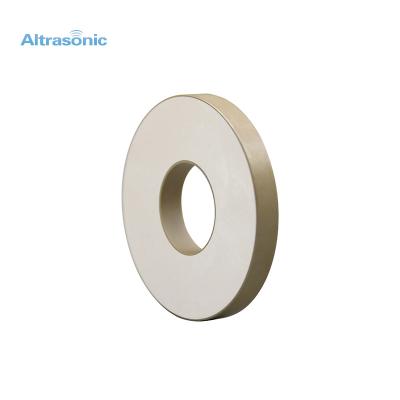 China 15kHz Ultrasonic Piezoelectric Ceramic Disc PZT4 PZT5 PZT8 10-80mm OD for sale