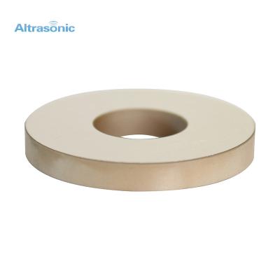 China Piezoelectric Ceramic Disc PZT4 PZT5 PZT8 Ring 20x10x5mm for Ultrasonic Transducer for sale
