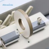 China 50mm Piezo Ceramic Ring 20-200kHz Resonant Frequency for Ultrasonic Transducer for sale