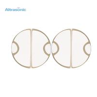 China 20-150kHz Piezo Quartz Ceramic Chip for Fetal Doppler 2.5mm Thickness for sale