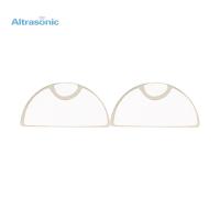 China 25mm Ultrasonic Fetal Doppler Monitor Piezo PZT Ceramic Material Semi Disk 2.5MHz for sale