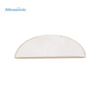 China 25mm Ultrasonic Fetal Doppler Monitor Piezo PZT Ceramic Material Semi Disk 2.5MHz for sale