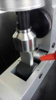 China Mobile ultrasonic sealer and Cutting Machine for Polyester / Nylon Materials for sale