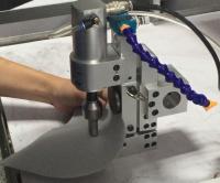 China 40kHz Ultrasonic Curtain Cutting Machine 500W Edge Sealing with Lace or Smooth Horn for sale