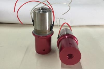China 20 kHz 2000W Ultrasonic Converter 2 Ceramic Discs Replacement for Dukane Welding Machine for sale