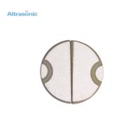 China Piezo PZT4 PZT5 PZT8 Ceramic Chip for Medical Ultrasound Devices 25mm x 12.5mm for sale