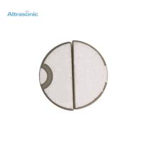 China Piezo PZT4 PZT5 PZT8 Ceramic Chip for Medical Ultrasound Devices 25mm x 12.5mm for sale