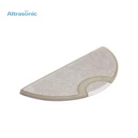 China Semicircle Ultrasonic Transducer Ceramic Sheet Disk 2.5MHz for Fetal Doppler Monitor for sale