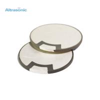 China 42kHz Ultrasonic Ceramic Sheet for Cleaning Equipment PZT4 PZT5 PZT8 Custom Sizes for sale